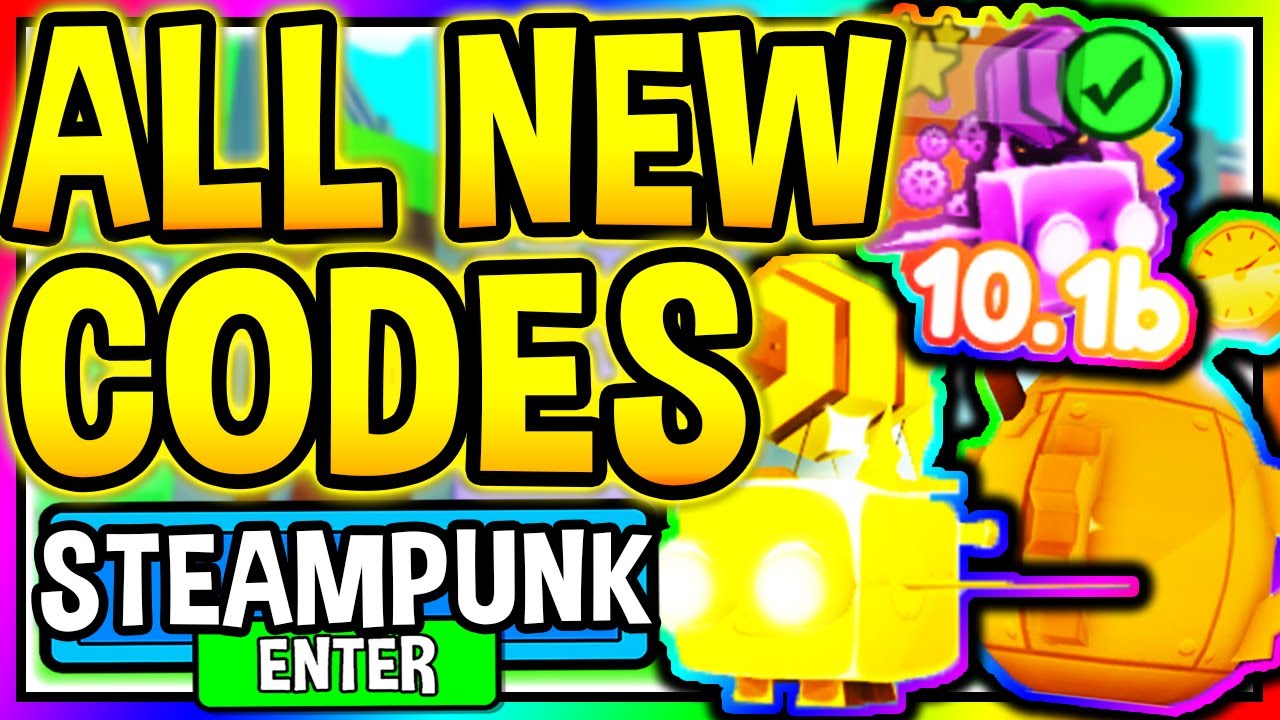 PET SIMULATOR X CODES *STEAMPUNK* Pet Simulator X Codes Roblox - YouTube