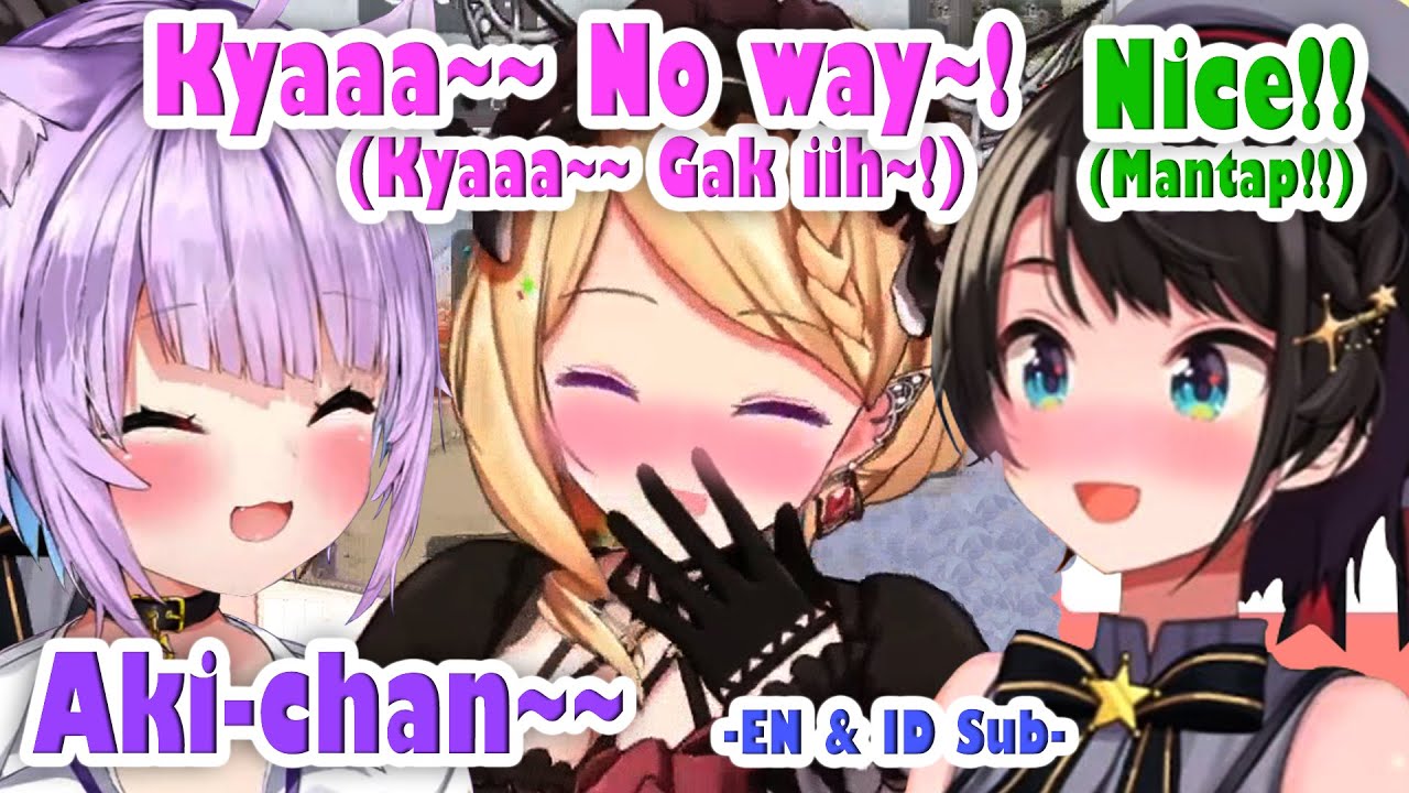 Subaru Lost Her Girly Side so She Wants to See AkiRose Girly Side When ...