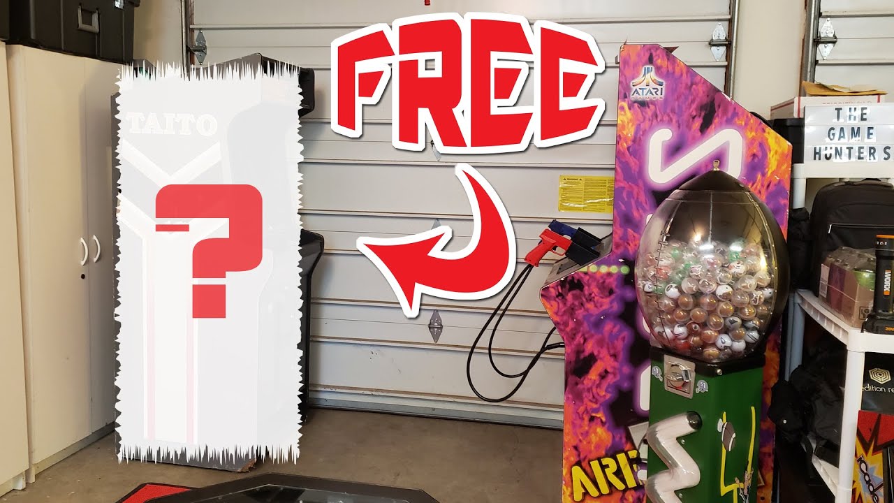 FREE Classic Arcade Machine Pickup! - YouTube