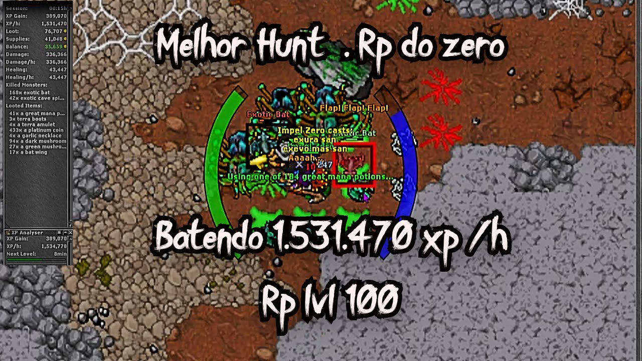 Melhhor Hunt , rp do zero , lvl 100+ ate o 150 . - YouTube