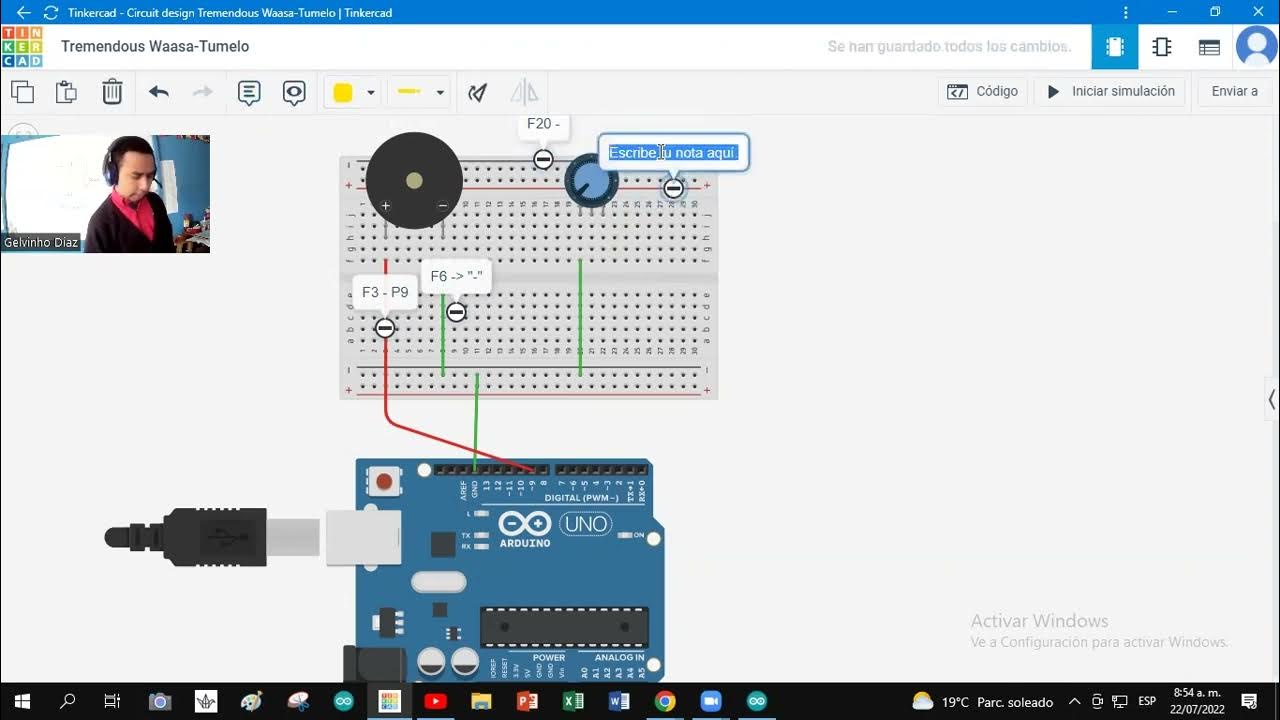 Creando tonos con el buzzer + Simulador Arduino - YouTube
