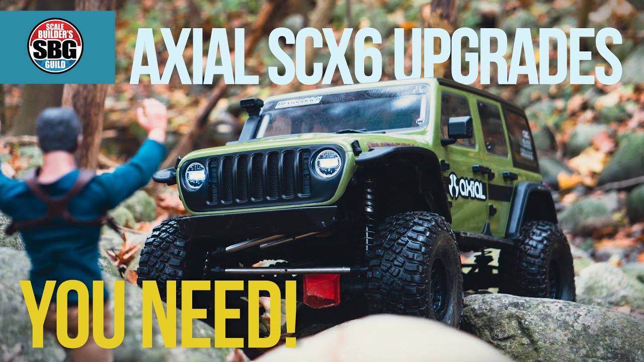 4 Upgrades for the SCX6 THAT YOU NEED! - YouTube