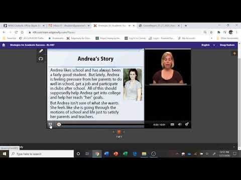 Edgenuity Student Orientation #1 Course Cards & Course Maps - YouTube