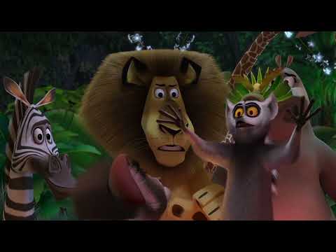 Alex meets king Julian scene in Hindi | Madagascar