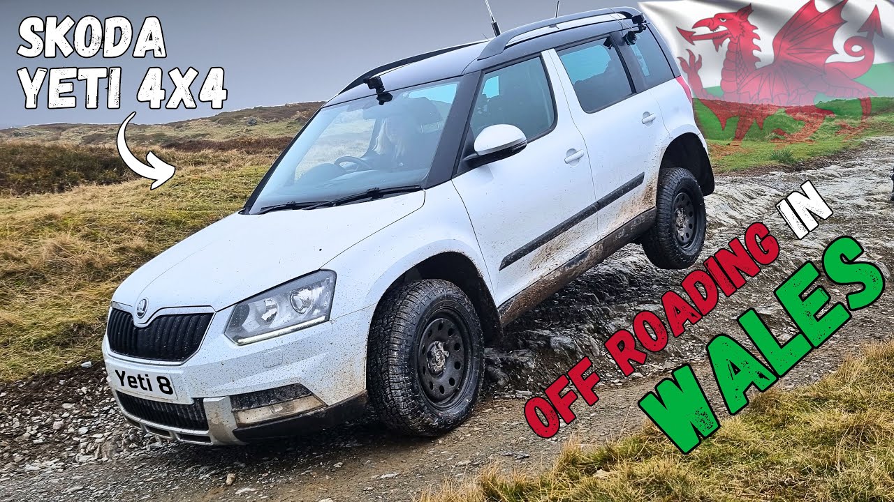 Skoda Yeti 4x4 Off Roading In Wales! - YouTube