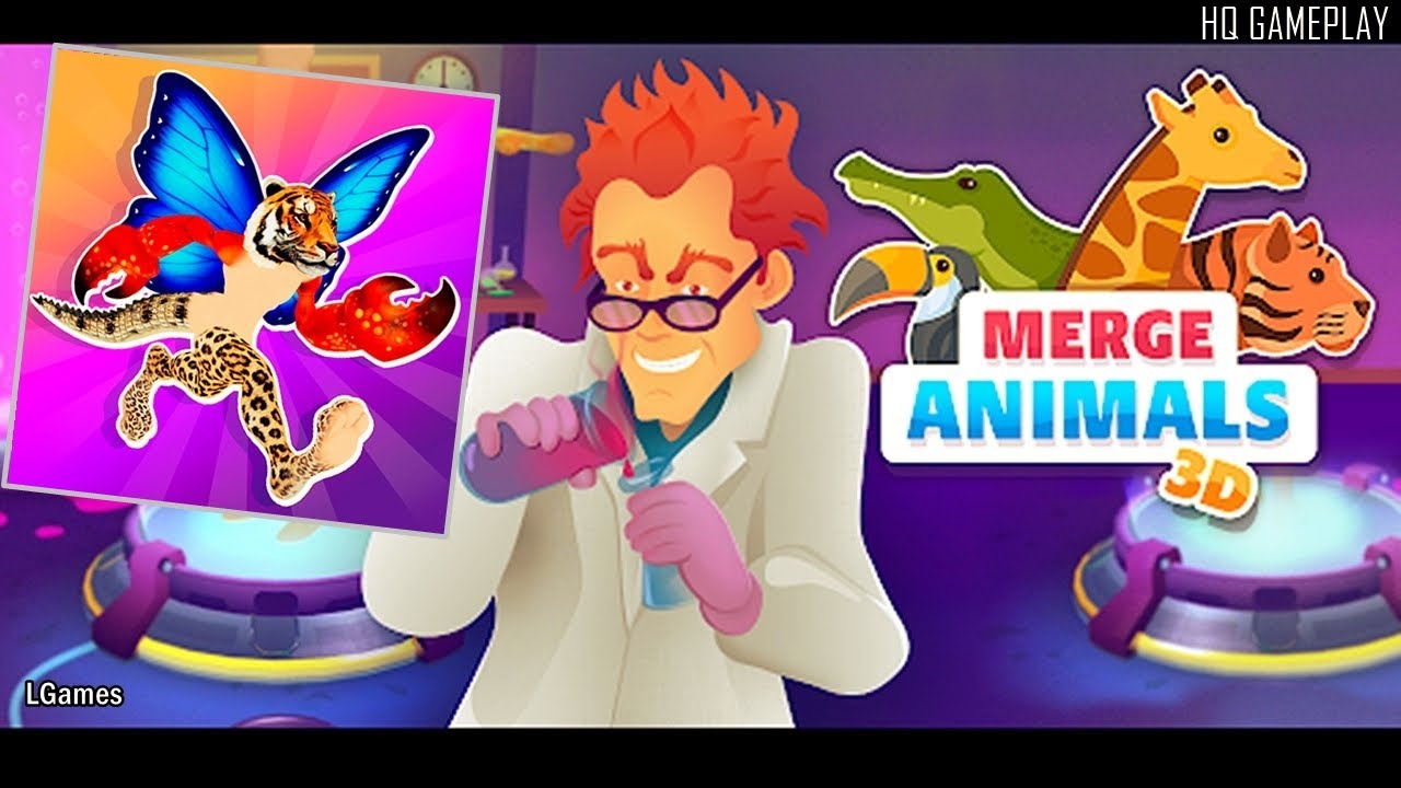 Merge Animals 3D - Mutant Race (gameplay) - YouTube