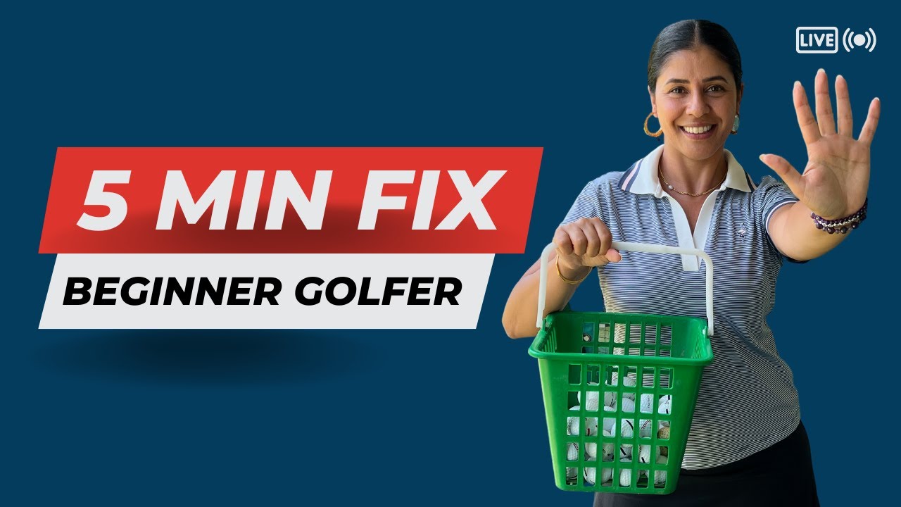 The 5-Minute Golf Fix! Beginner Golf Swing Secrets Revealed! - YouTube
