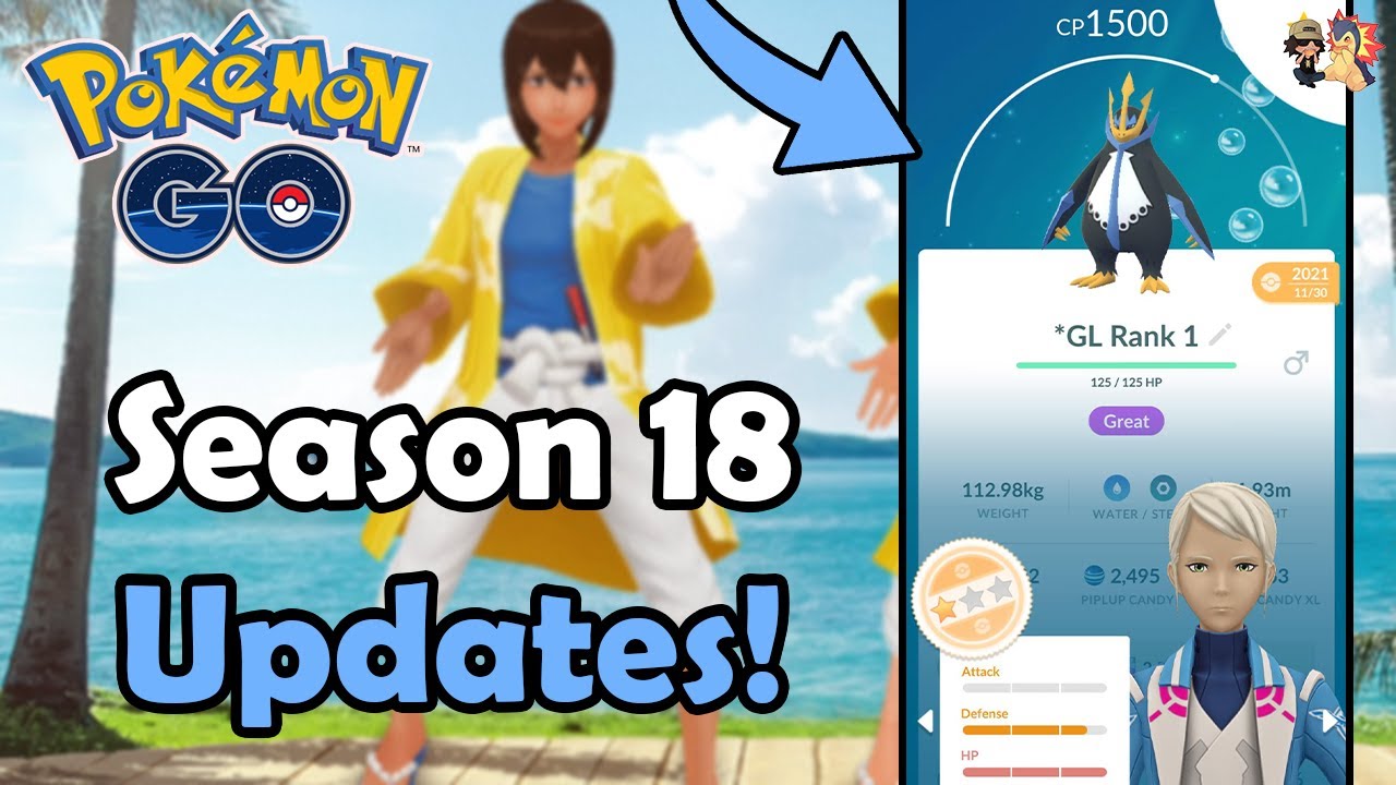 GBL SEASON 18 BREAKDOWN in Pokémon GO! | New Moves, Attack Updates ...