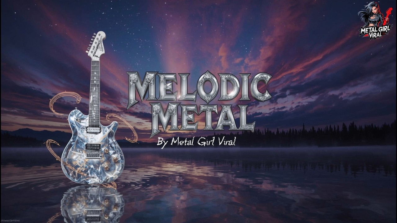 🎸 Epic Melodic Heavy Metal for Mindful Reflection | Metal Girl Viral ...
