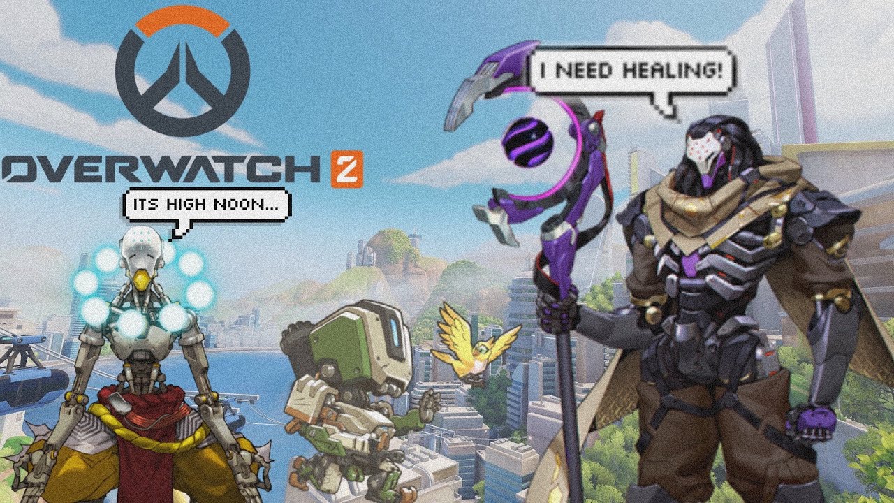 Machines Shall Prosper!!!!|OverWatch 2 Gameplay #1| - YouTube