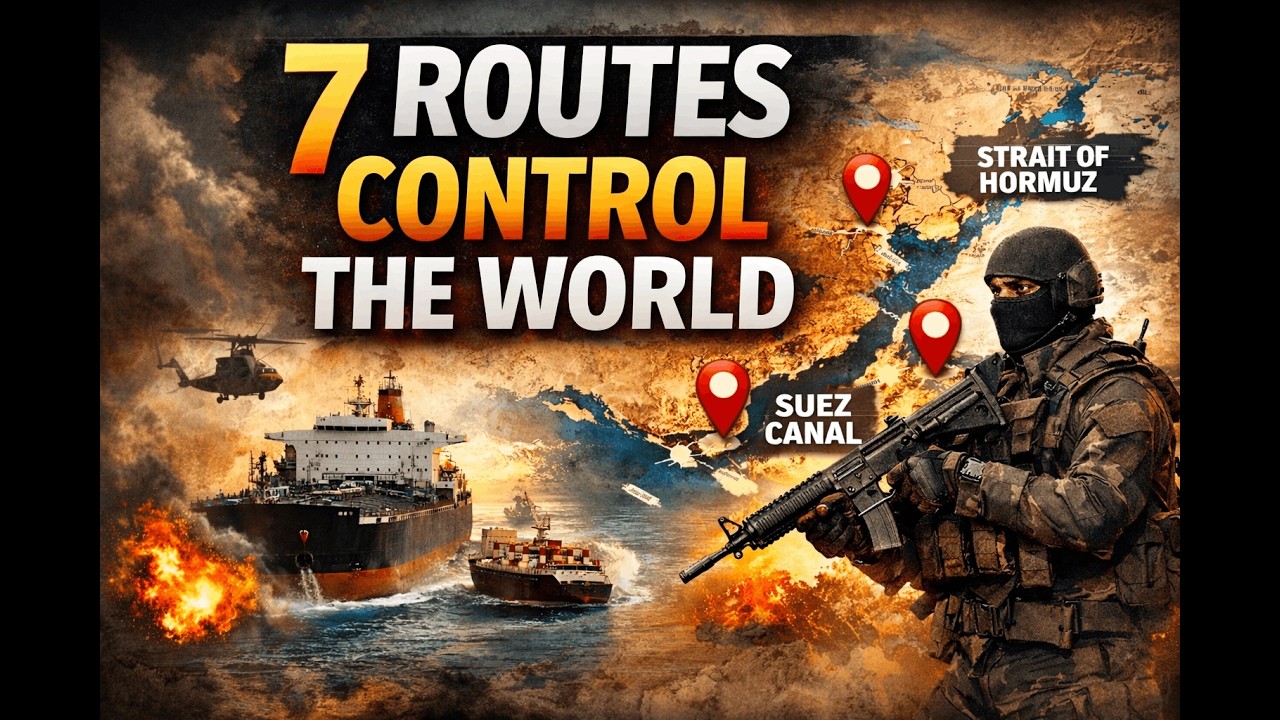 Global Choke Points: Yeh 7 Routes Duniya Ka Trade Control Karte Hain ...