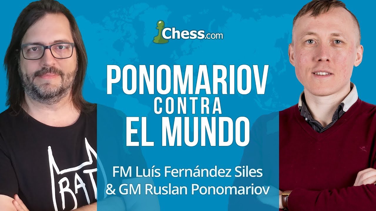Reto de Ajedrez: GM Ruslan Ponomariov contra el mundo - YouTube