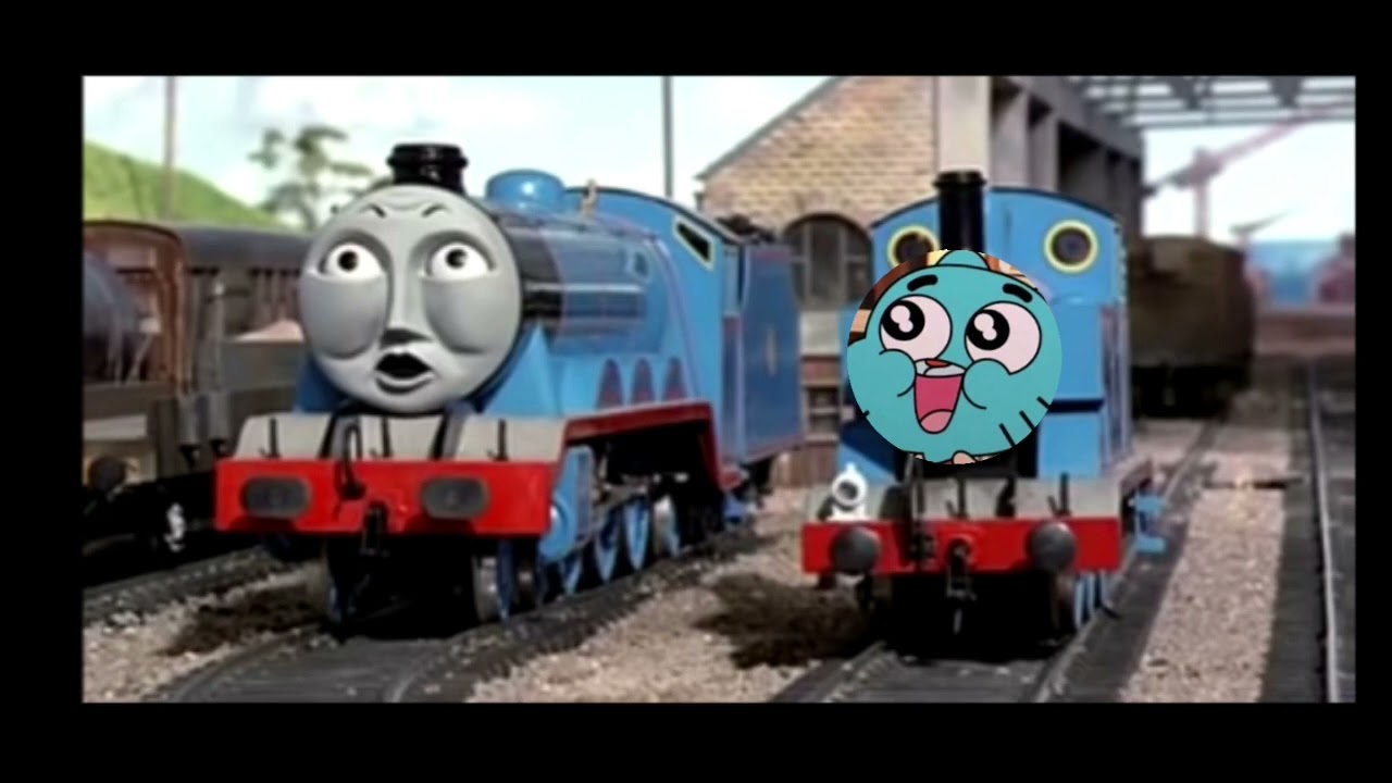 I think Thomas watched to many the amazing world of gumball - YouTube