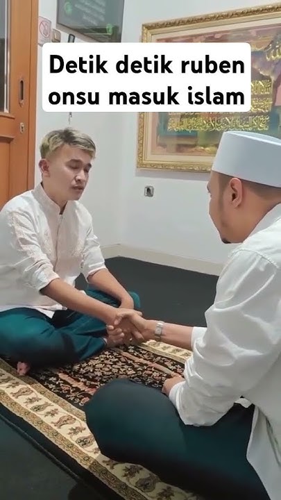 detik detik ruben onsu masuk islam #rubenonsu #mualaf #islam - YouTube