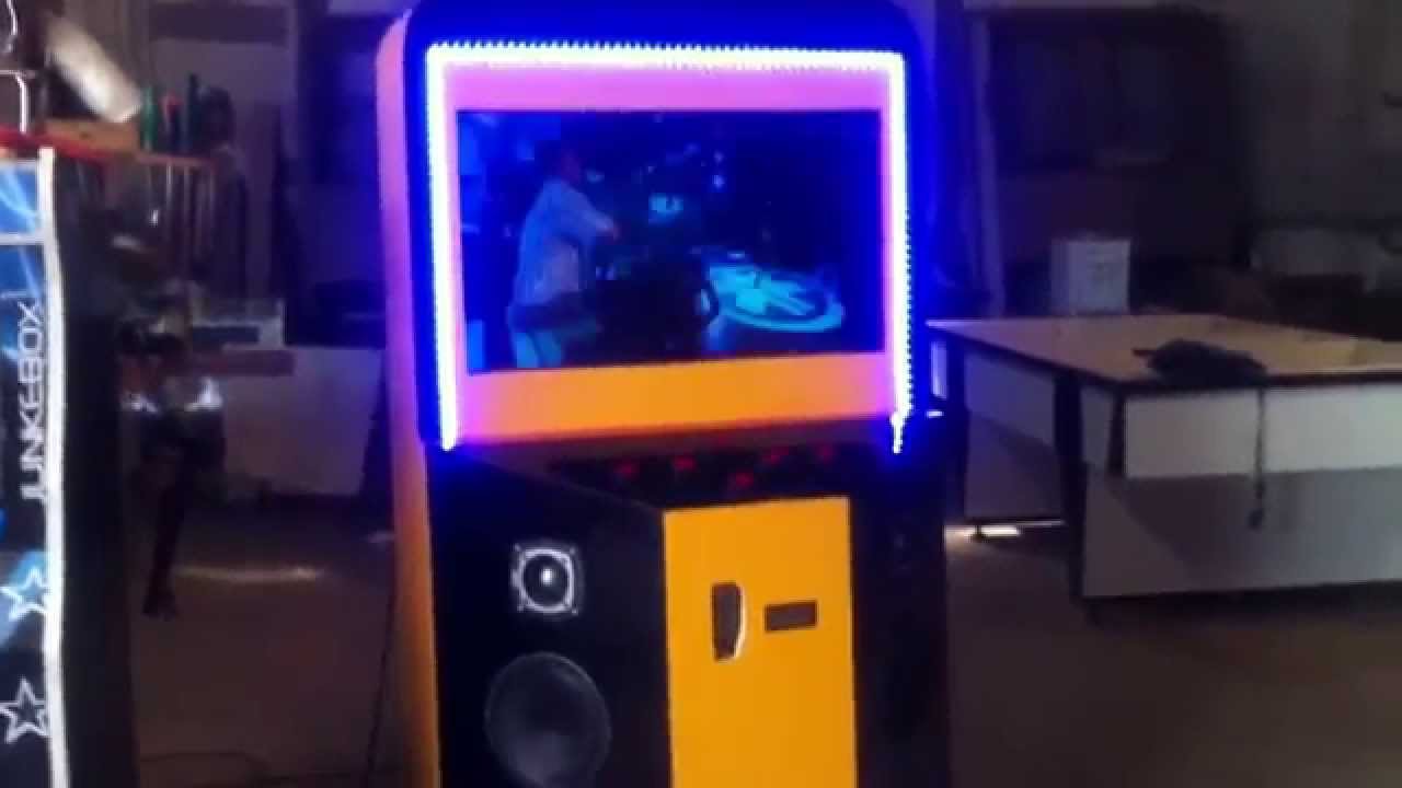 Jukebox de 32 polegadas Raspberry PI e aplicativo Virtual Jukebox - YouTube