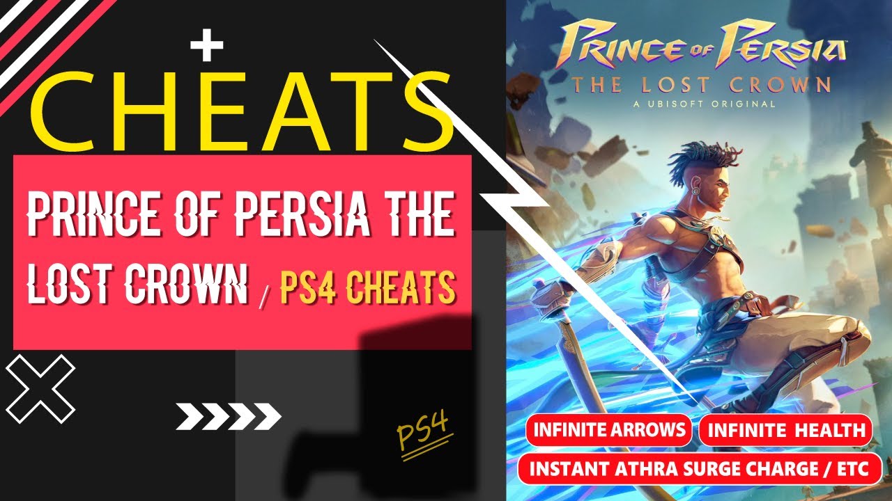 Prince of Persia The Lost Crown - PS4 Cheats | How to Activate cheats ...
