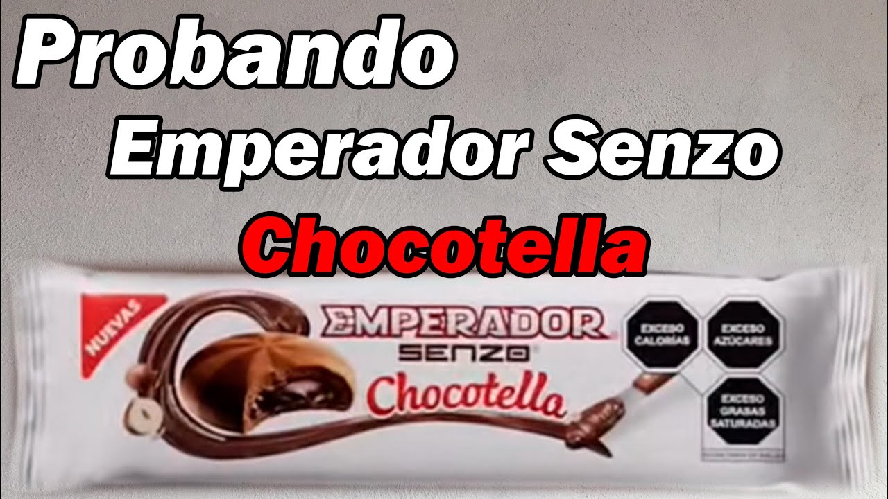 Probando Galletas Emperador Senzo Chocotella Gamesa - YouTube