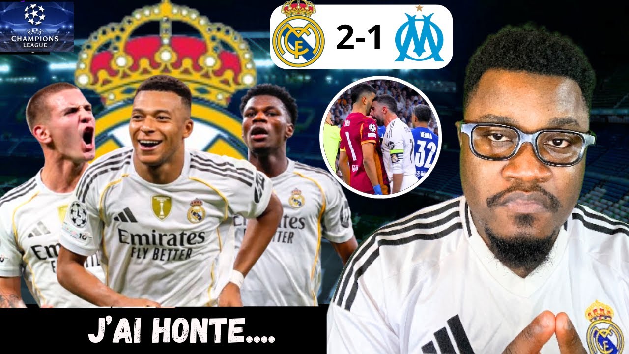 Ouaiiis……(Réal Madrid 2-1 Marseille) - YouTube