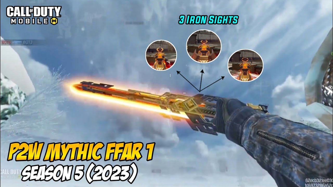 Ini baru senjata mythic | P2W mythic FFAR 1 + 3 level Iron Sights ...