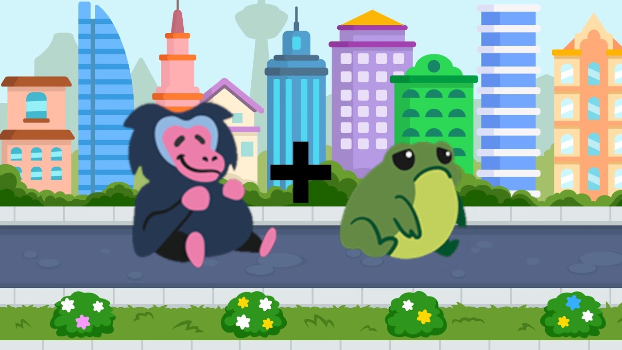 Baboon Plus Frog | Super Auto Pets - YouTube