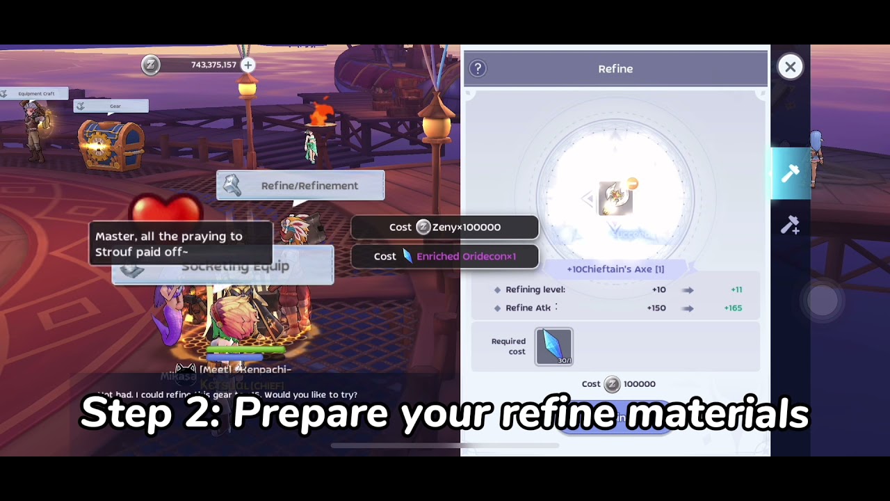 How to Refine | In 5 Minutes | Ragnarok Mobile - YouTube