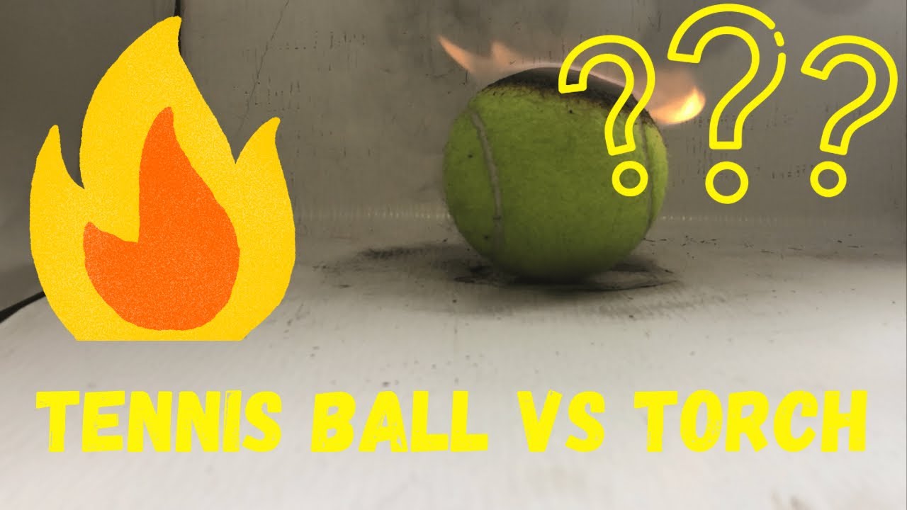 Melting a Tennis Ball! What happens to a tennis balls under extreme ...