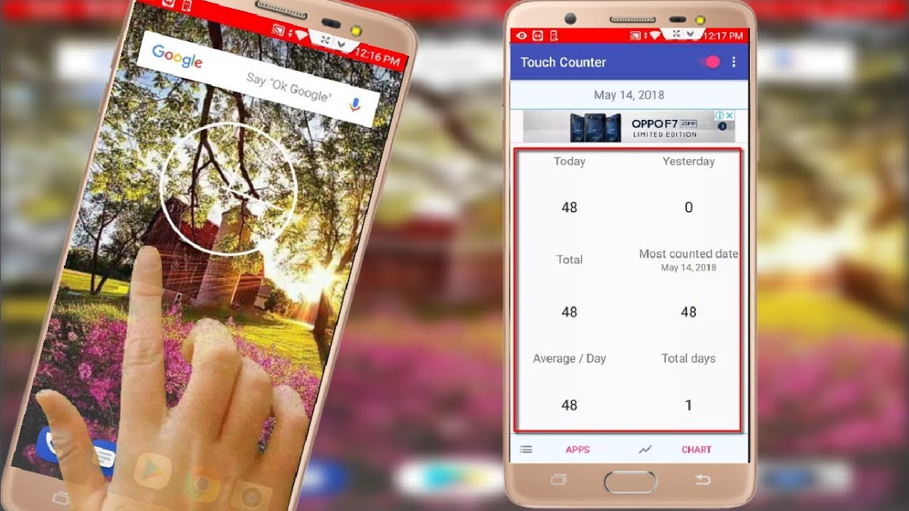 How to Count Touches in Android 2018 Touch Counter - YouTube
