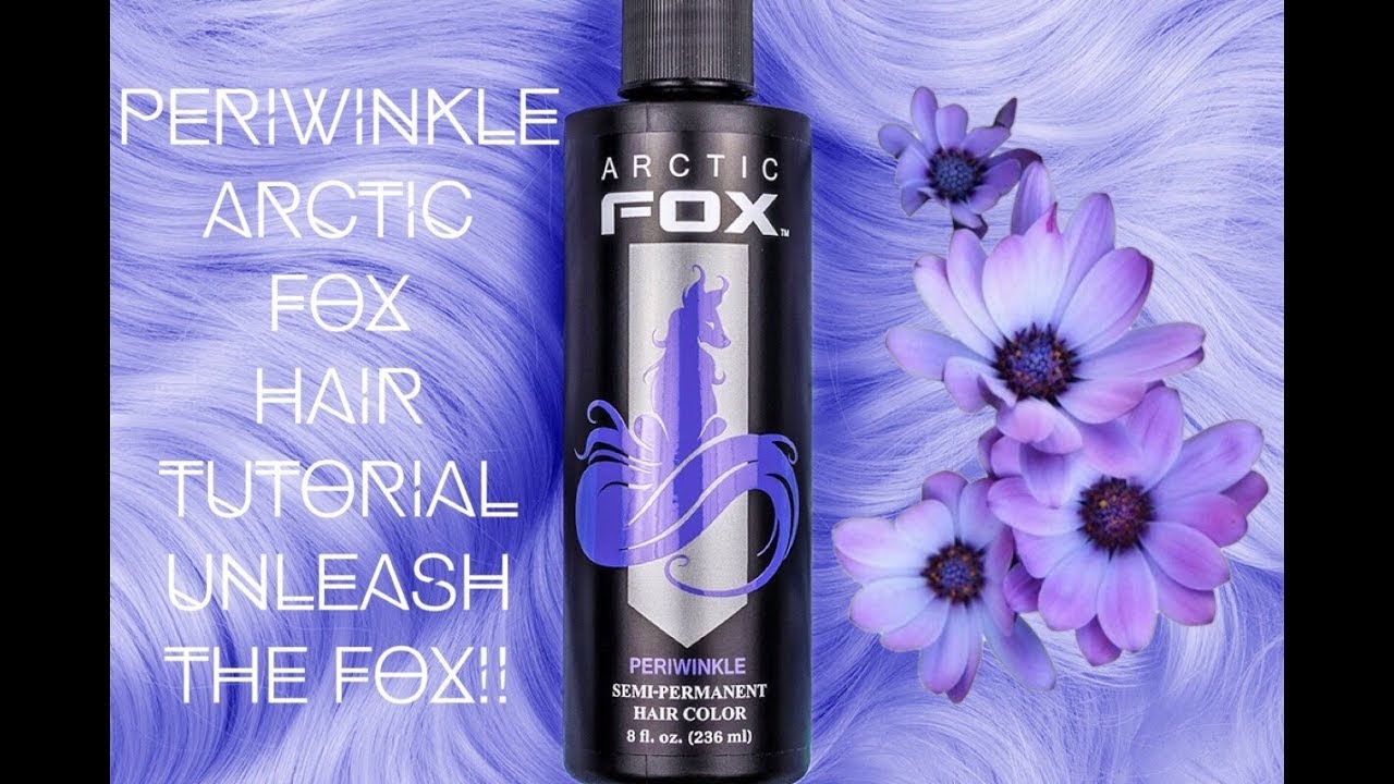 Arctic Fox “Periwinkle” Hair Tutorial (Unleash The Fox!) - YouTube