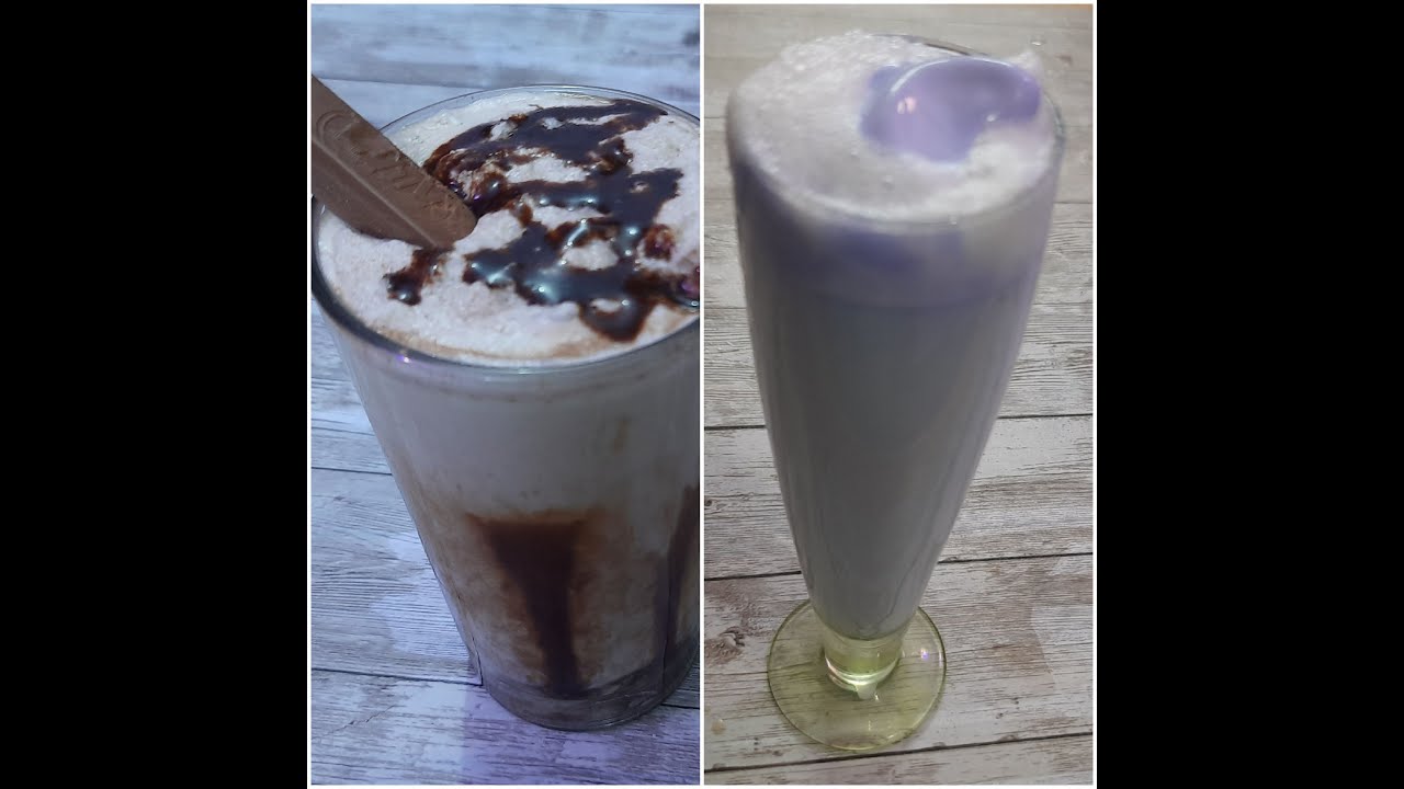 Milkshake | chocolate milkshake | Black currant milkshake | Radha ...