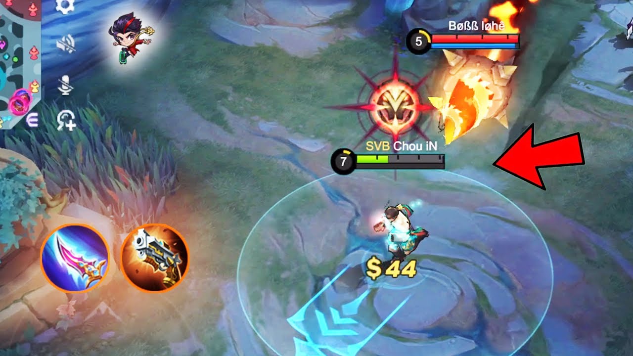 Chou Full Damage Build . One Shot Aldous : Mobile Legends - YouTube