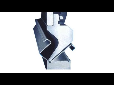 gooseneck press brake tooling for metal fabrication - YouTube
