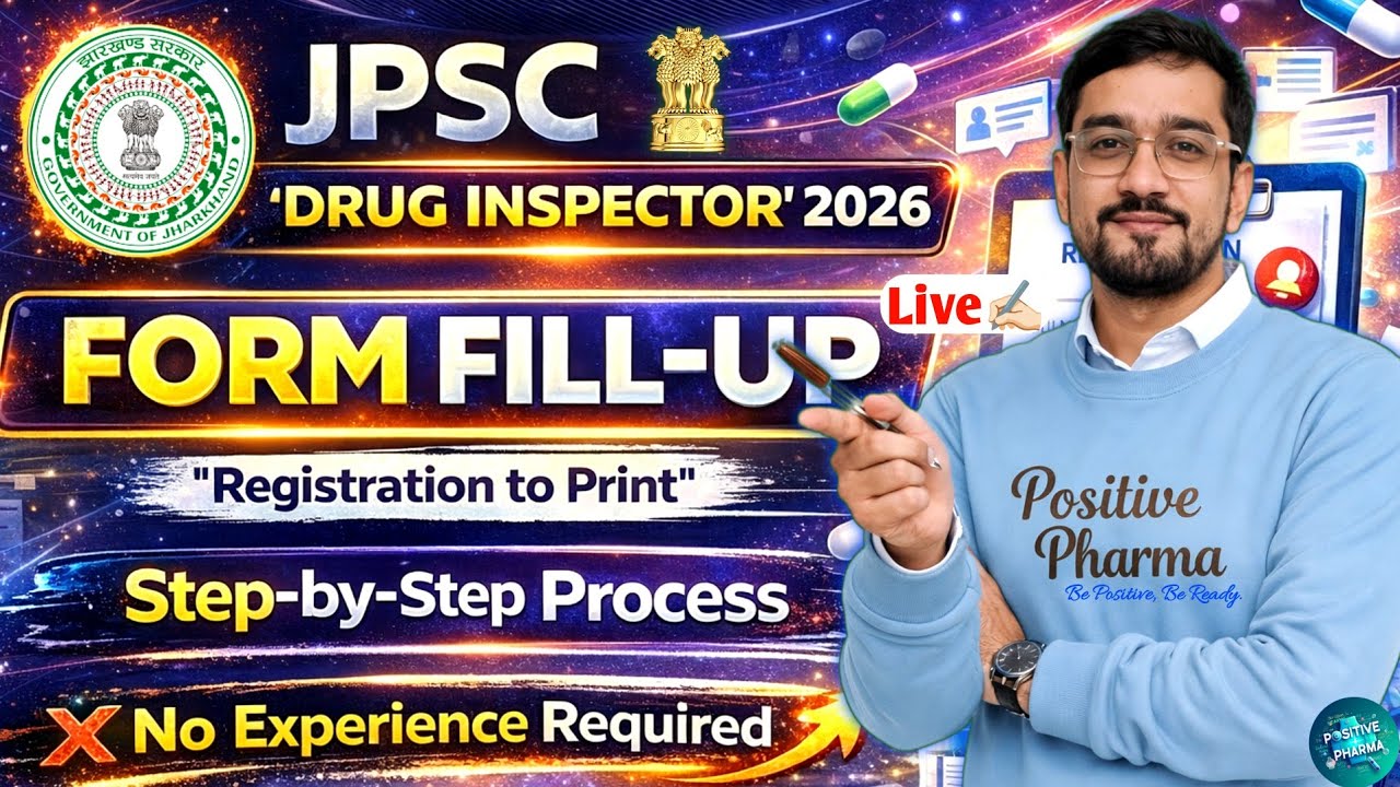 How to Fill Jharkhand Drug Inspector Form 2026 | Step-by-Step Process ...