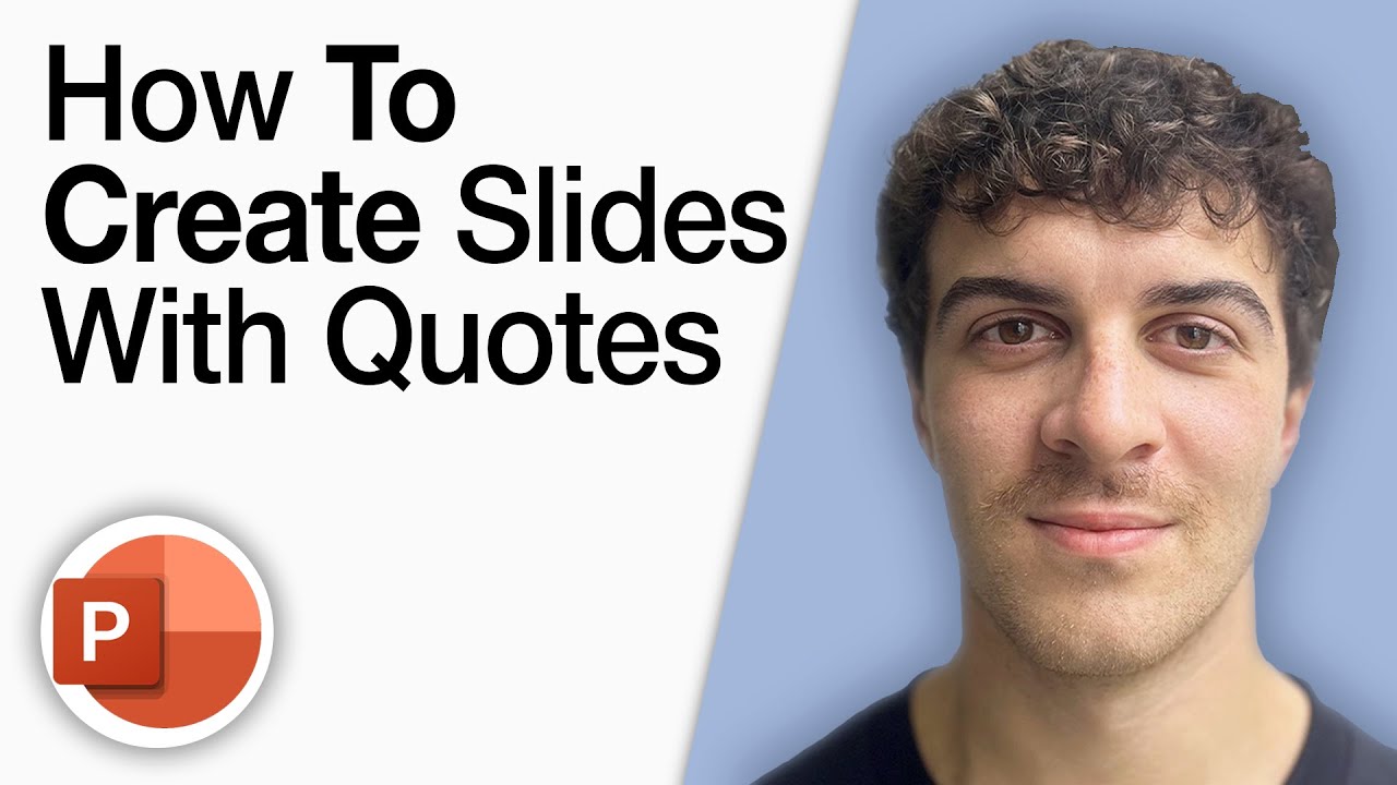 How To Create Slides With Quotes in Powerpoint [2025 Full Guide] - YouTube
