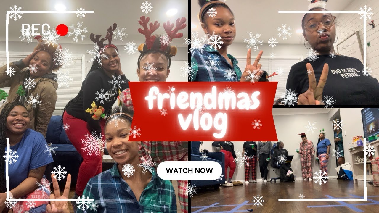 I HOSTED MY 1ST FRIENDMAS& IT WENT LIKE THIS… - YouTube