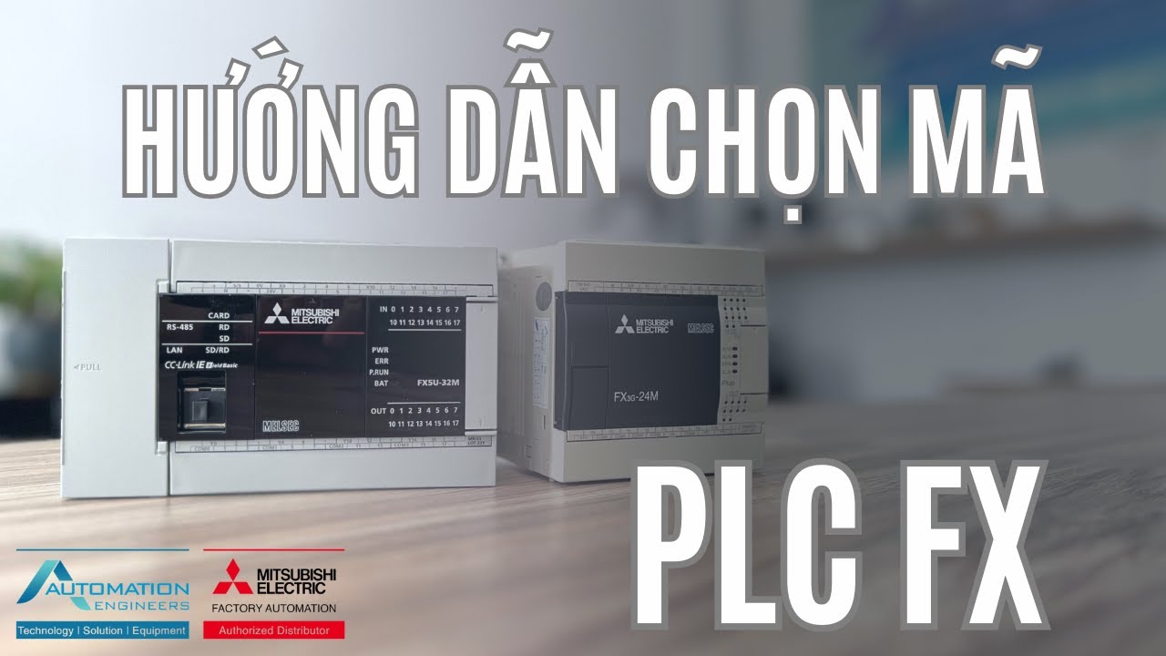 Hướng dẫn chọn mã PLC dòng FX - Mitsubishi Electric - YouTube