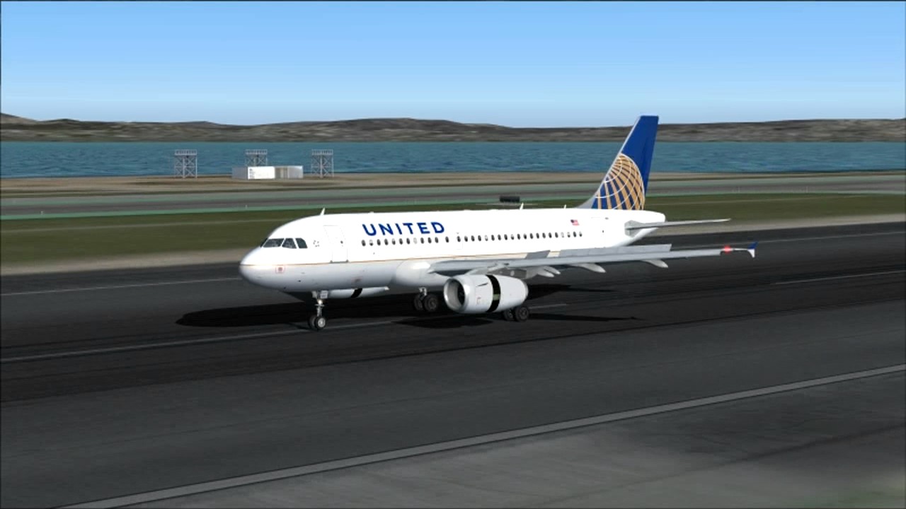 UA595 A319 UNITED AIRLINES VANCOUVER - SAN FRANCISCO - YouTube