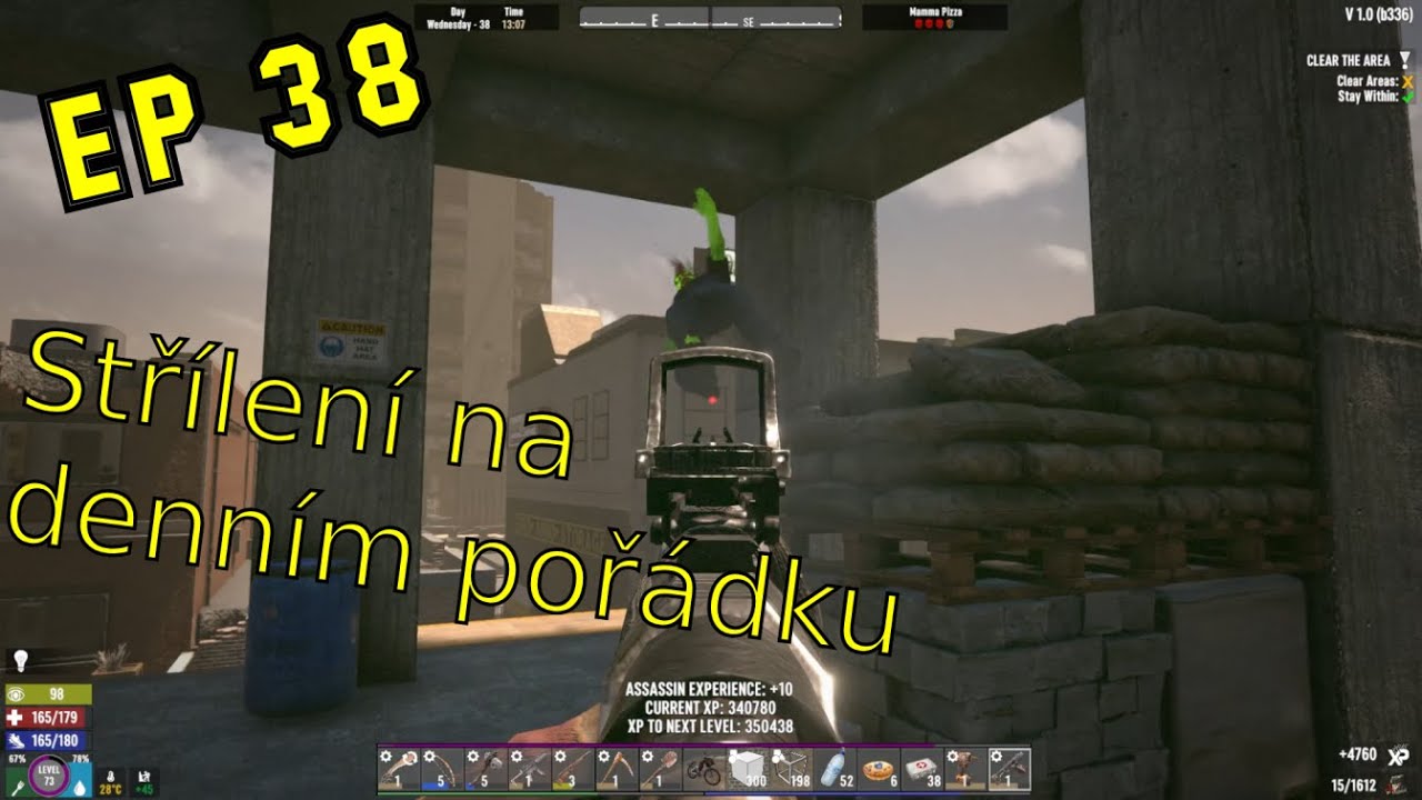 7 Days to Die [CZ] - OverKill - EP 38 - Střílení na denním pořádku - YouTube