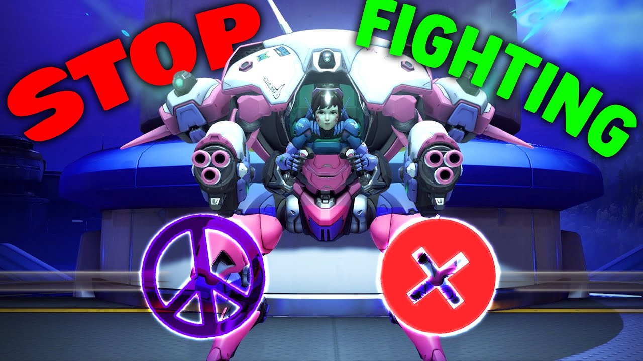 WE CALLED A TRUCE IN AN OVERWATCH GAME🔥👹🚨 - YouTube