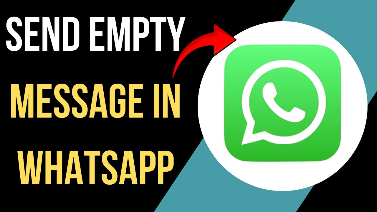 How To Send Empty Message In Whatsapp - YouTube