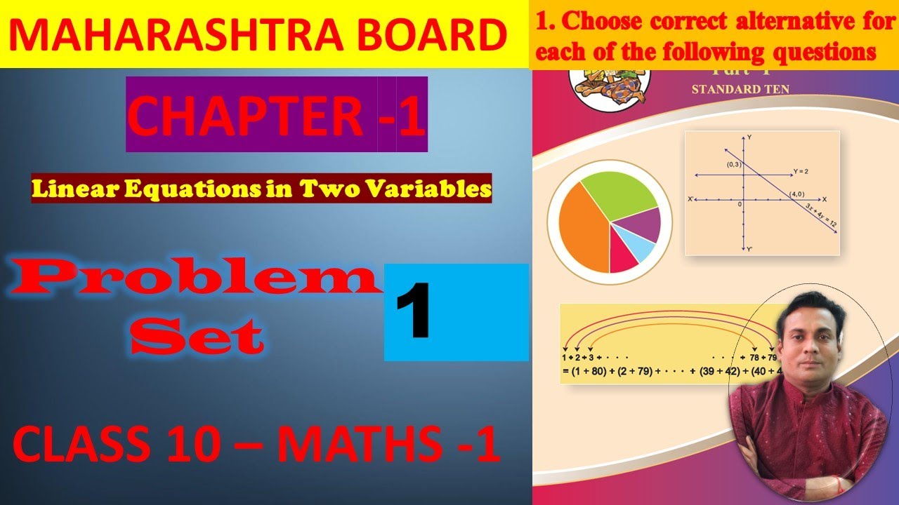 Problem Set 1 1 To Draw Graph Of 4x 5y 19 Find Y When X 1 A