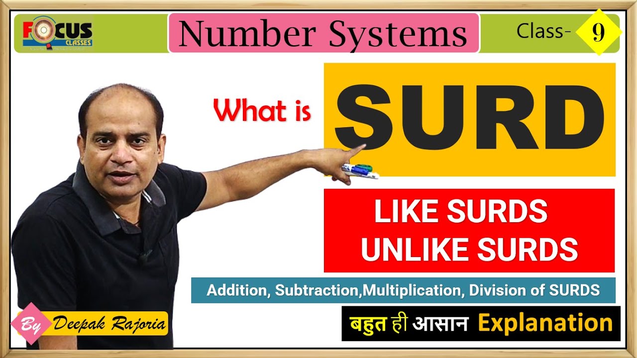 What is Surd? | How to Identify a Surd ? | Laws of Surds | Number ...