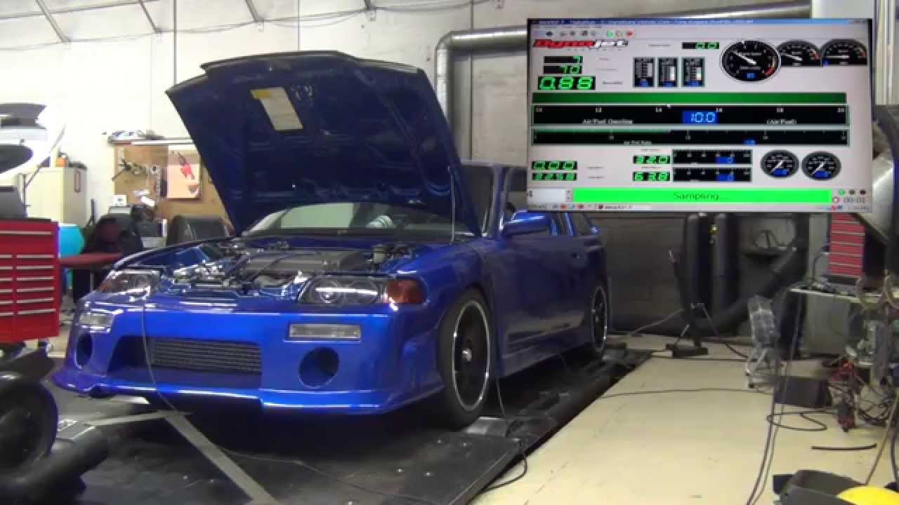 (How To) Honda b18c gsr turbo dyno run - YouTube