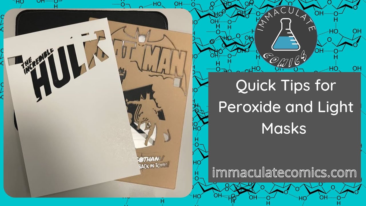 quick tips for peroxide and light masks - YouTube