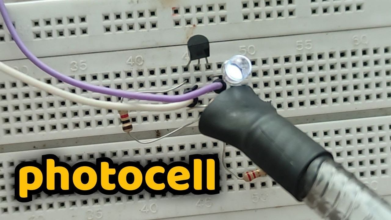 Unlock the Power of Light: DIY Photocell with 2n2222 Transistor - YouTube
