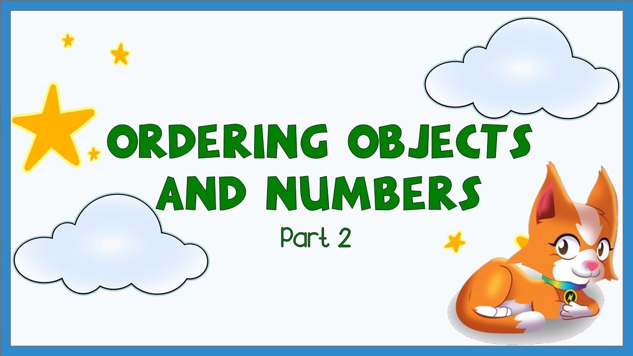 Year 1 - Ordering Objects and Numbers (Part2) - YouTube
