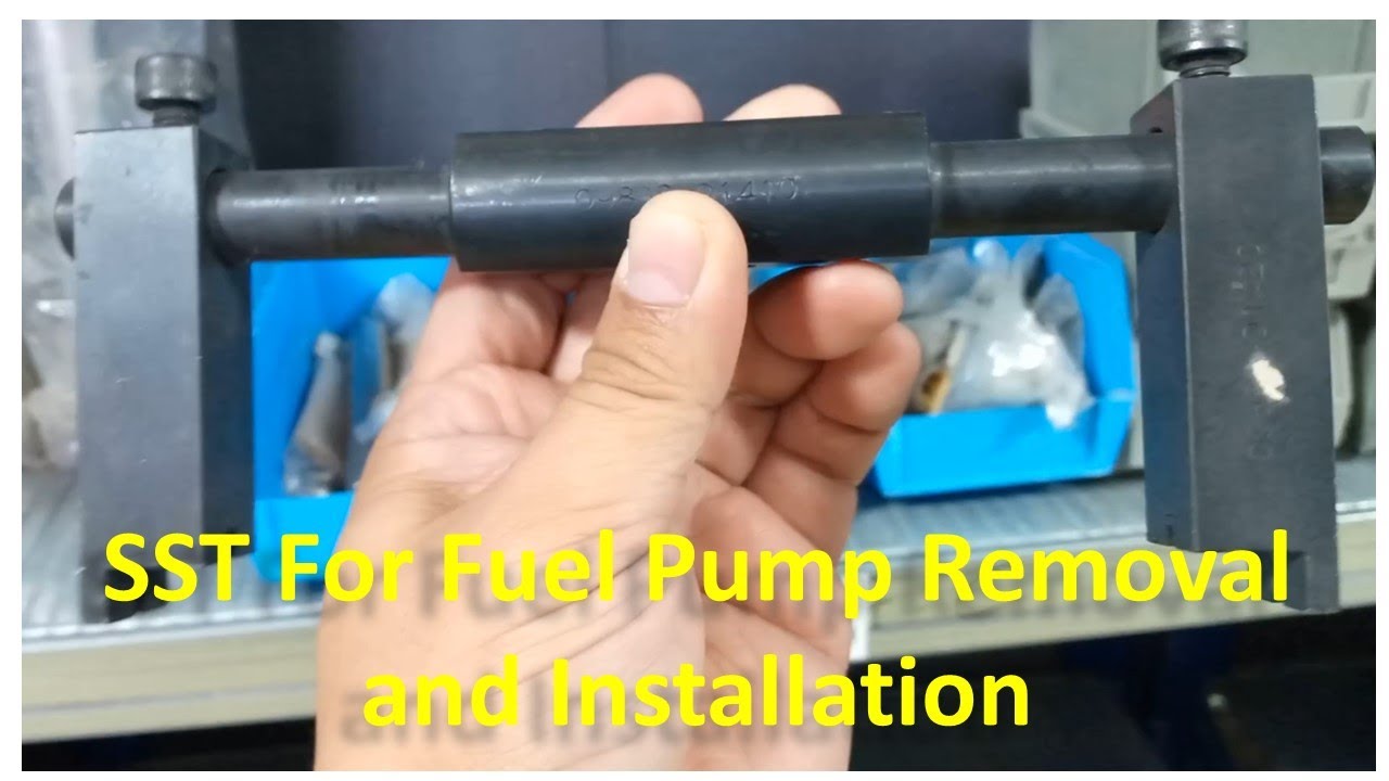 Fuel Pump Retaining Tool SST - YouTube