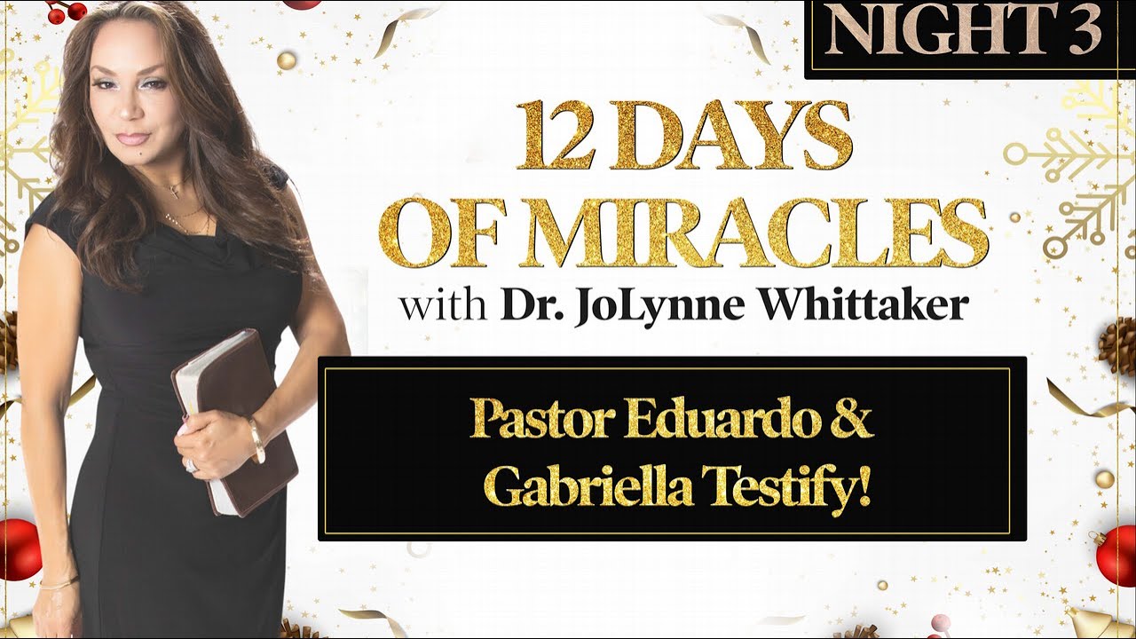 12 Days Of Miracles | Day 3 — Pastor Eduardo & Gabriella Testify! - YouTube