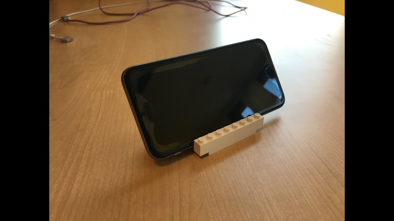 How to make a DIY phone stand out of Legos! - YouTube