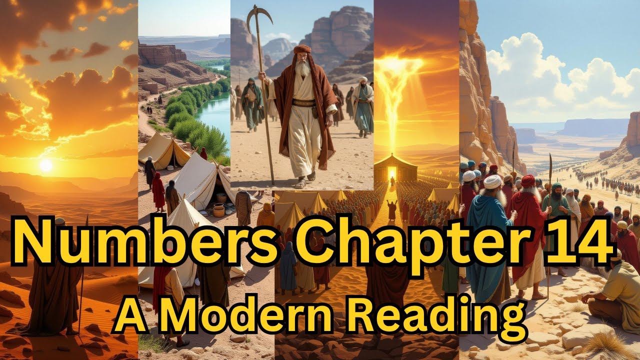 Numbers Chapter 14 | A modern reading. #BibleStories #moses # ...