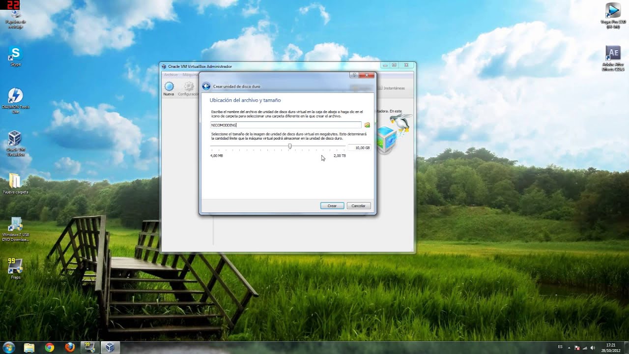 Como utilizar Oracle VM VirtualBox bien explicado en español tutorial ...